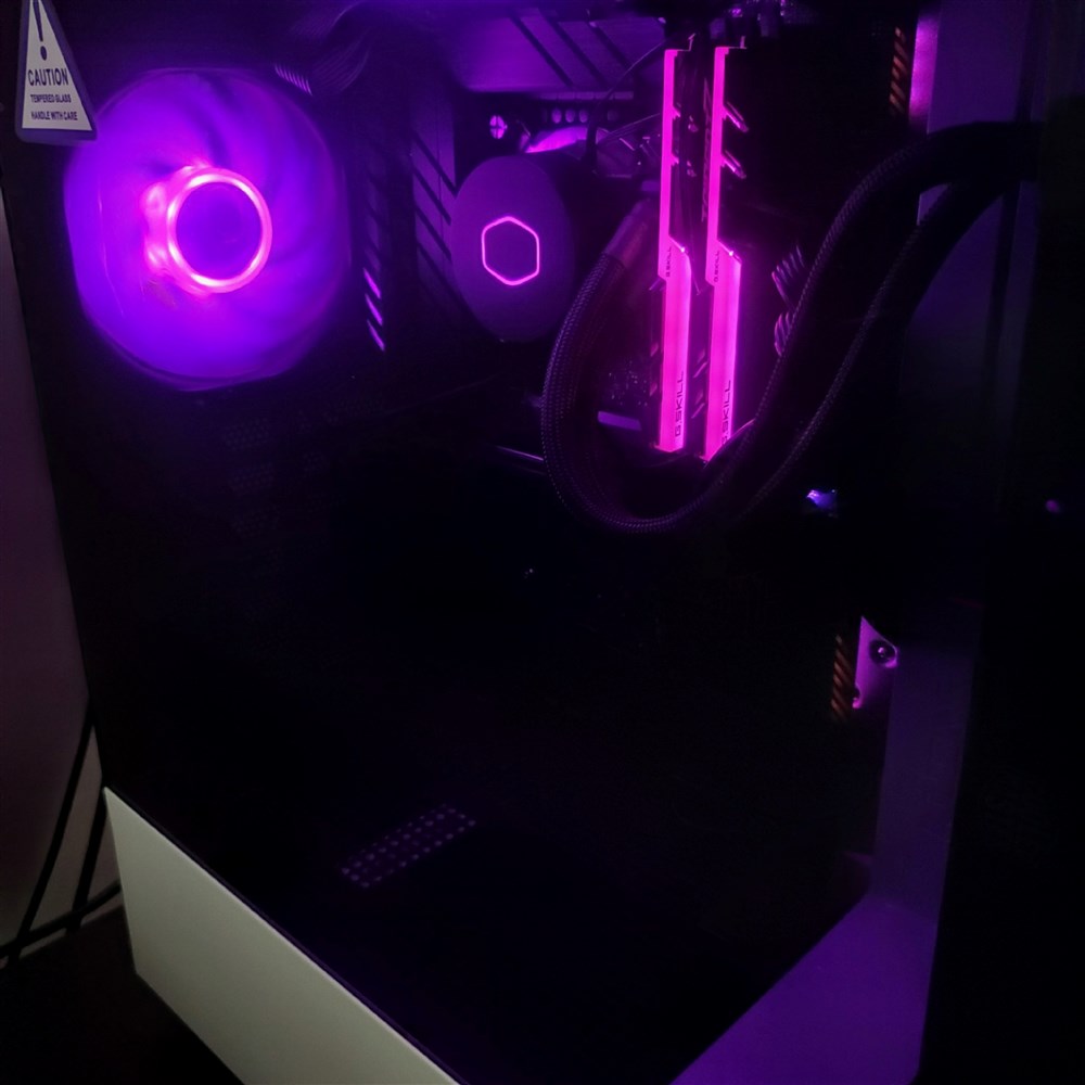 First H510 Flow Build - Micro Center Build