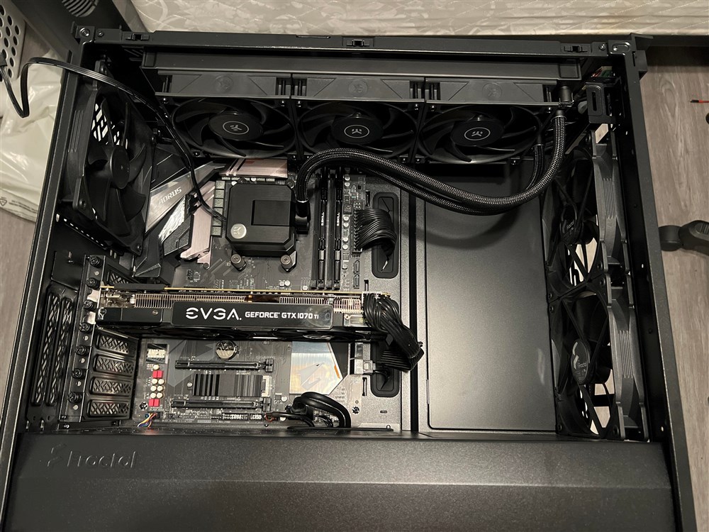 Anti-RGB Blackout Gaming PC - Micro Center Build