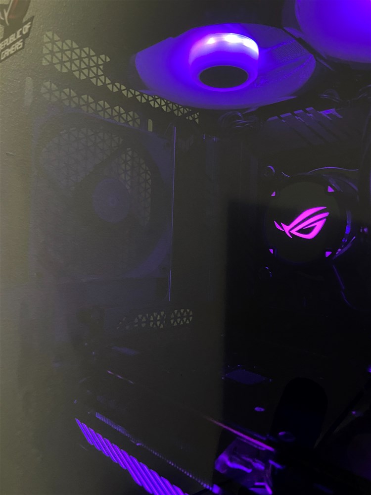 asus black/purple build - Micro Center Build
