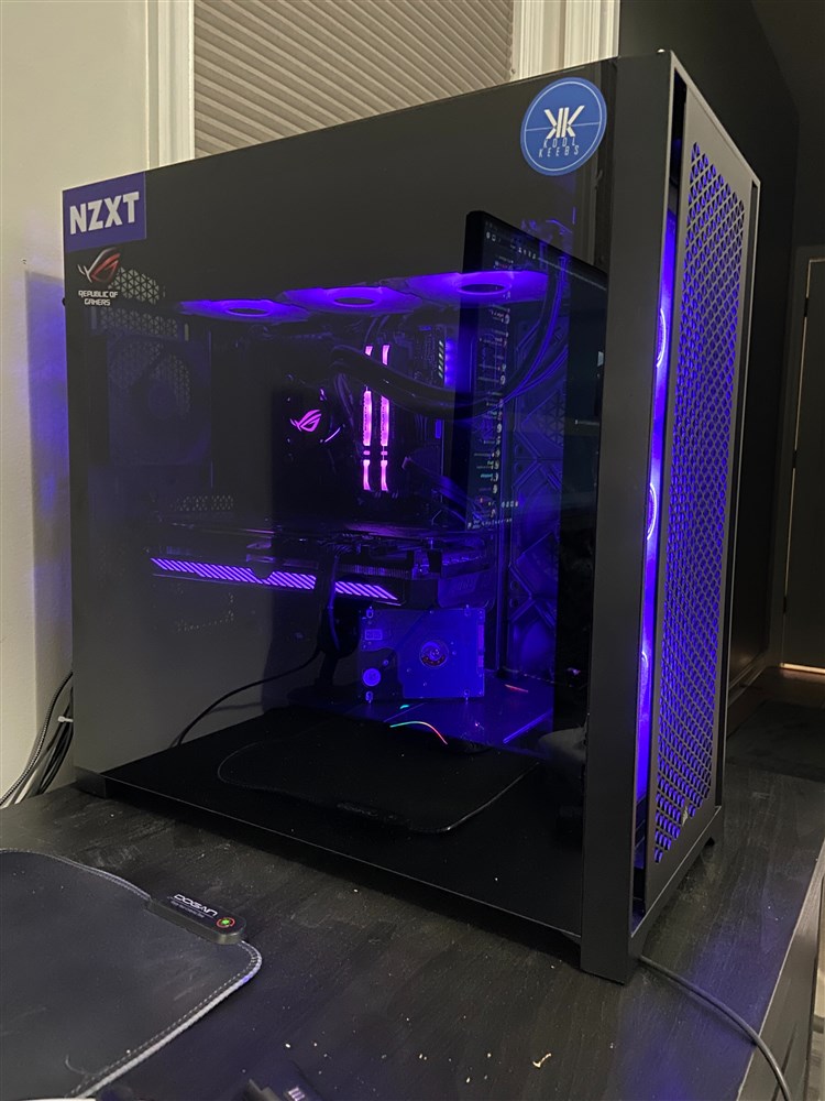 asus black/purple build - Micro Center Build