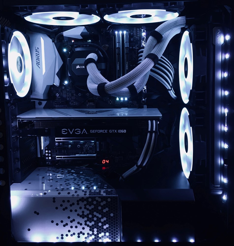 White Galaxy - Micro Center Build