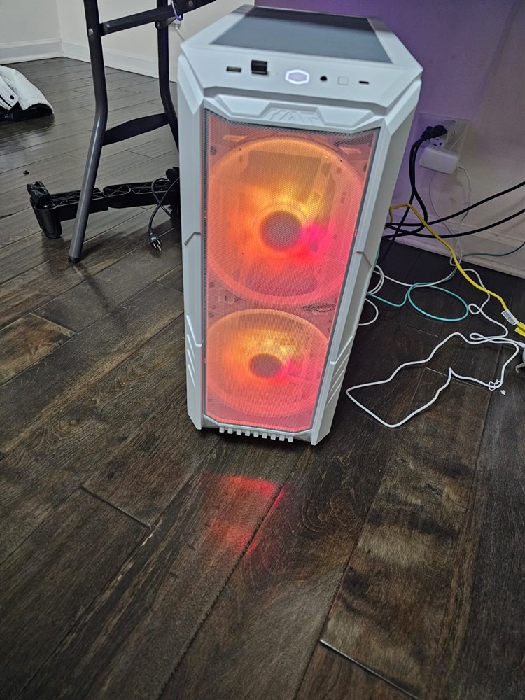 Budget Gaming - White Theme. Ryzen 78003XD - - Micro Center Build