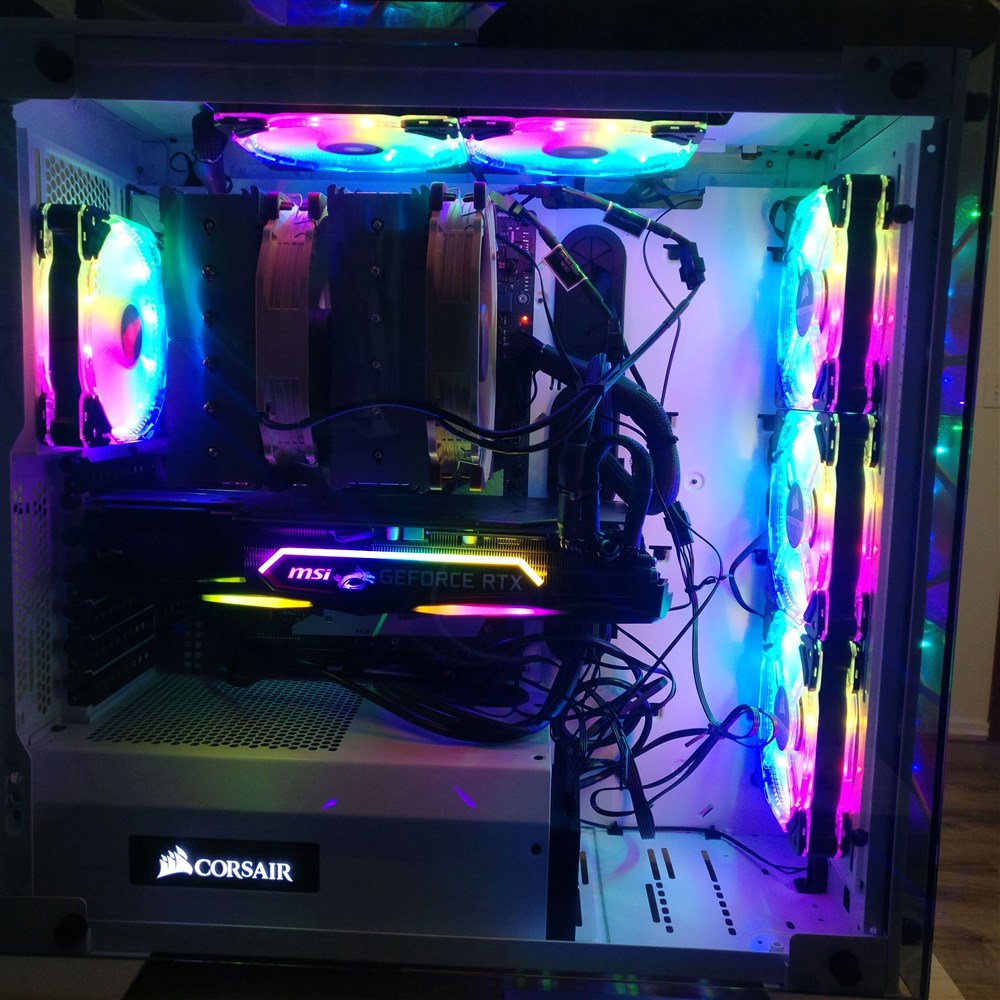 Glass PC - Micro Center Build