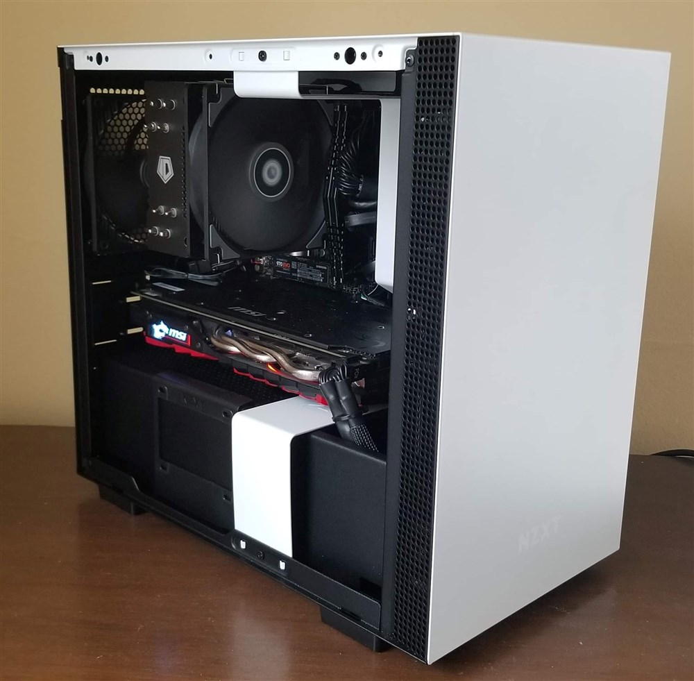 NZXT i7 mini build - Micro Center Build