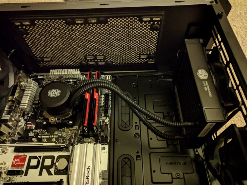 1600x + GTX 1060 Gaming PC - Micro Center Build
