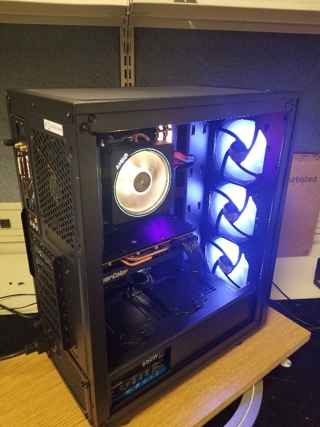 Ryzen 7 2700X General Desktop and Gaming - Micro Center Build