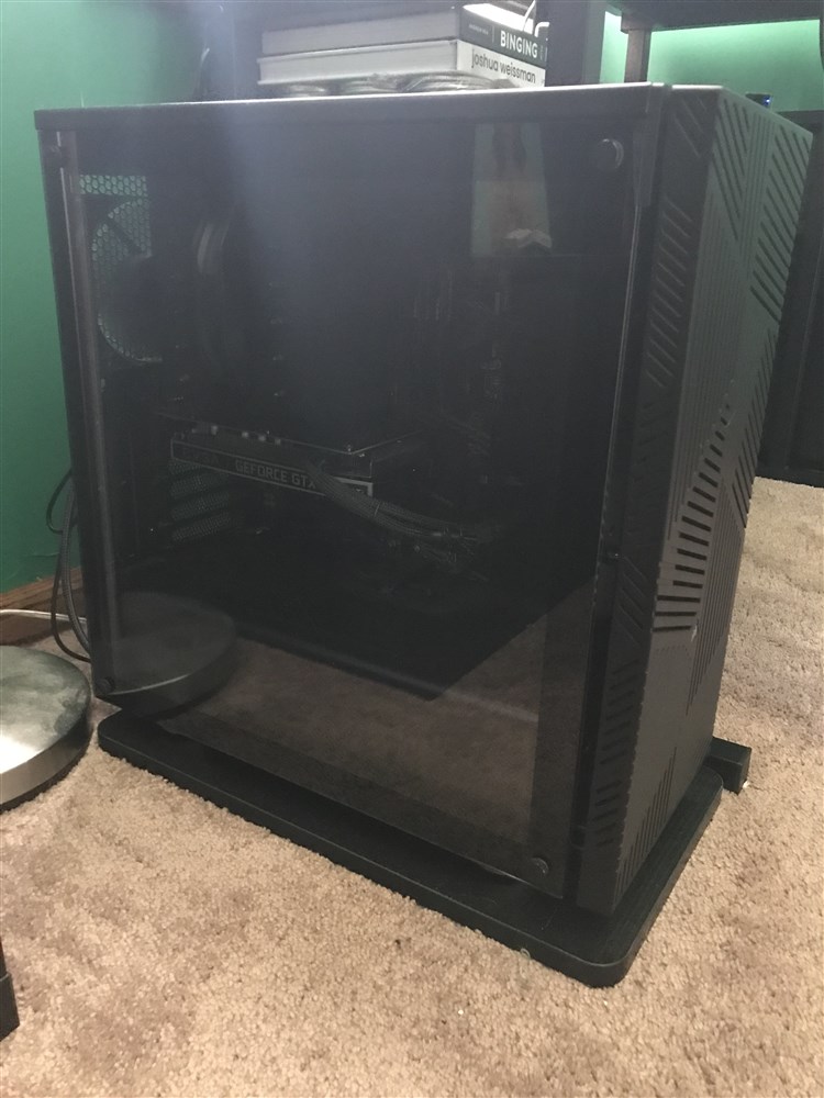 Dark mode anti-RGB build - Micro Center Build