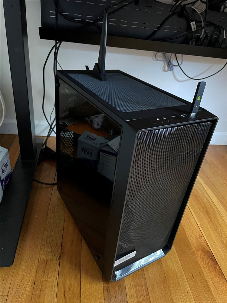Intel build black and silver - Micro Center Build