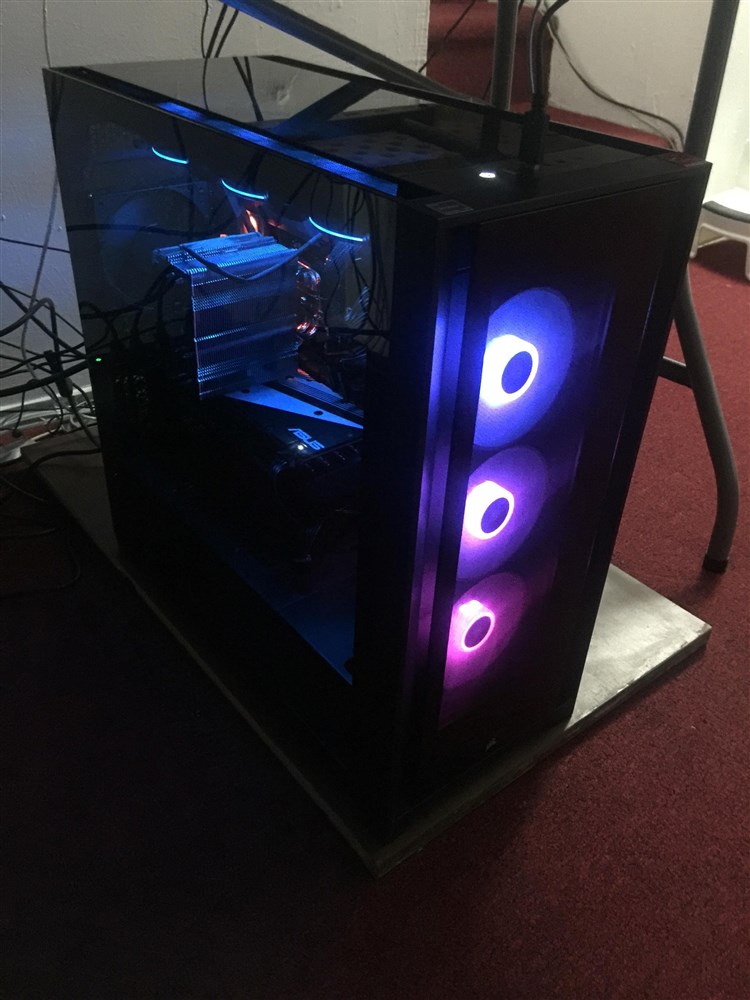 The Crystal Tower - Micro Center Build