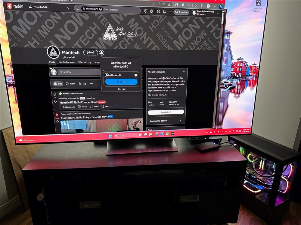 Montech Sky Two - Micro Center Build