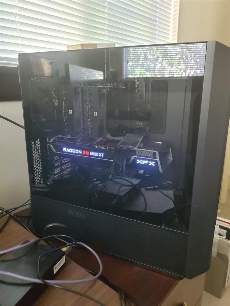 1440p 6800xt first build stealth - Micro Center Build