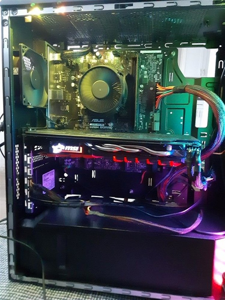 Rog prebuilt with some changes - Micro Center Build