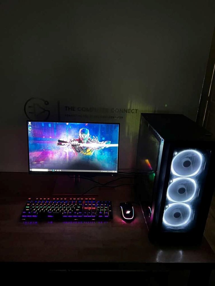 black and white - Micro Center Build