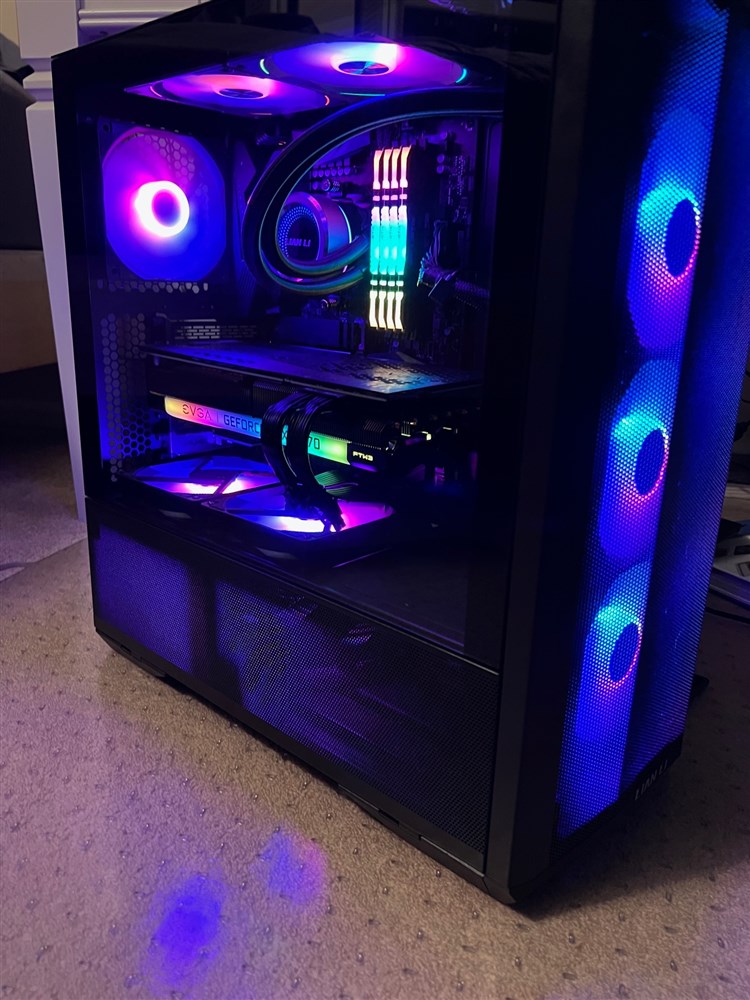 5800x - RTX 3070 ftw3 ultra - x570 aorus - Micro Center Build