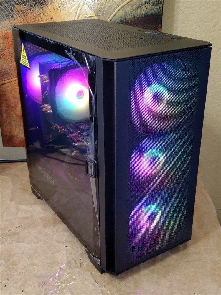 Custom PC Ryzen 3800 - Micro Center Build