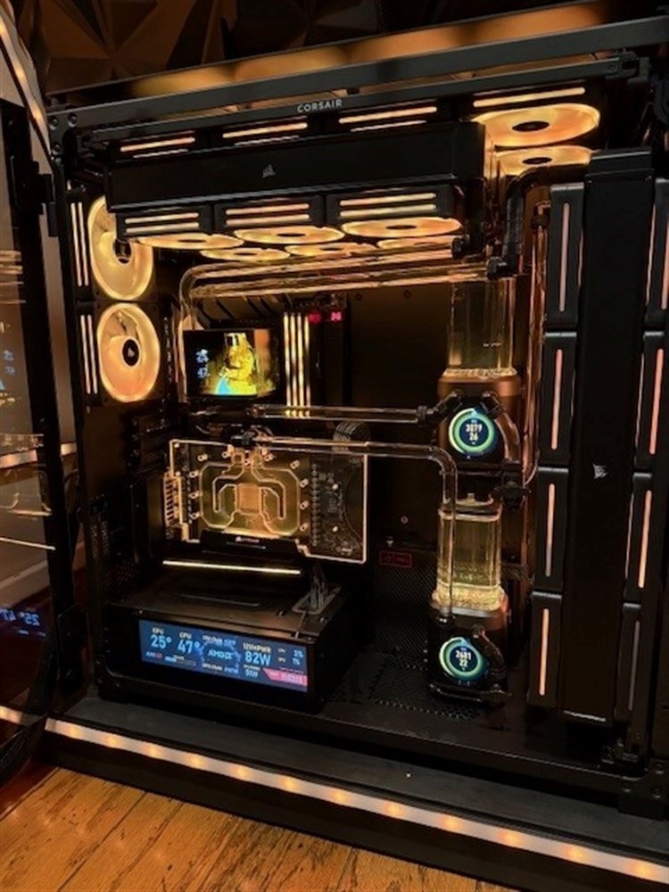 Corsair 9000d - Micro Center Build