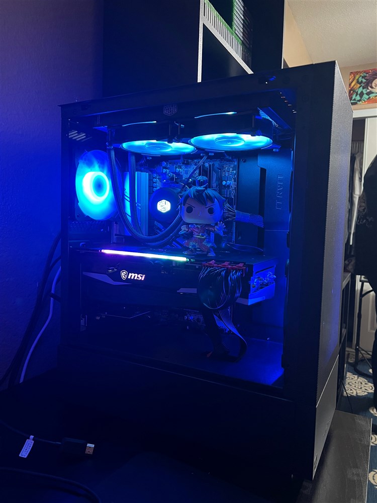 Luffy's PC - Micro Center Build