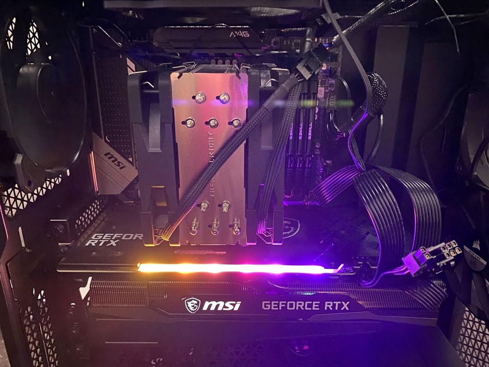 AMD 5600x RTX 3080 build - Micro Center Build