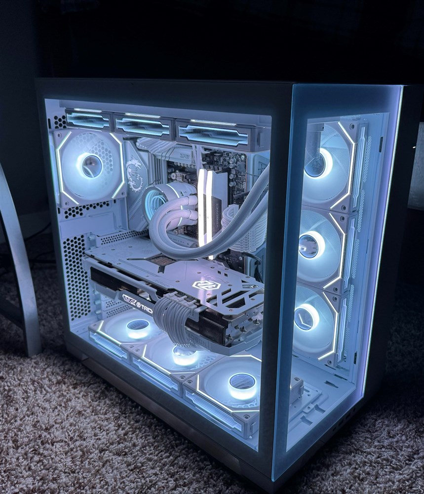 All-White Build - Micro Center Build