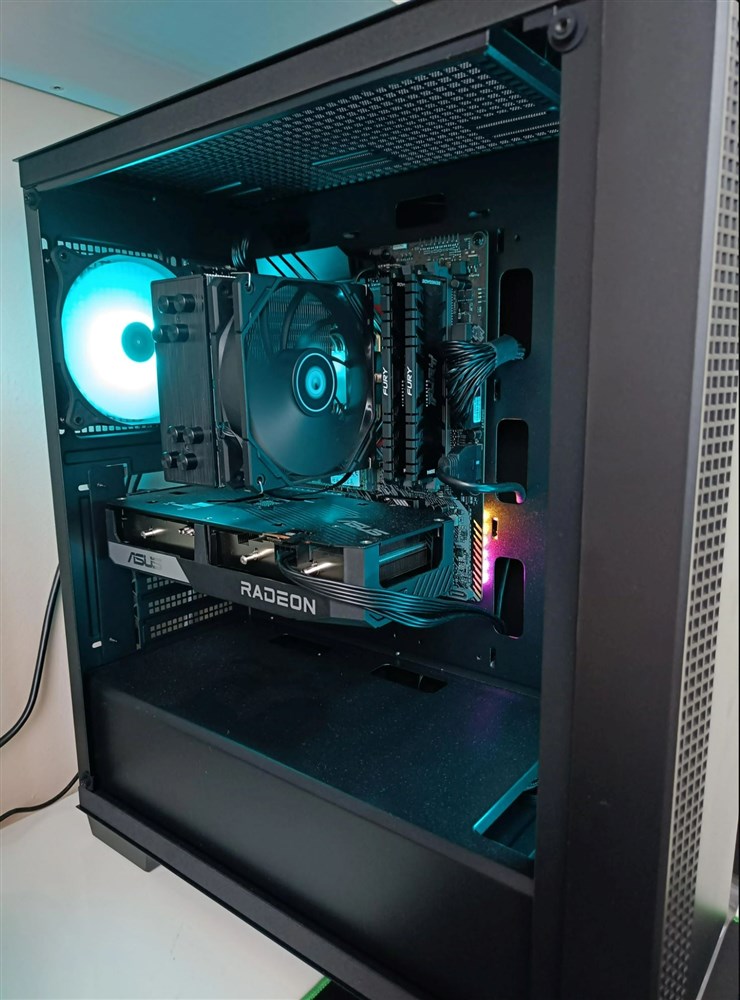 ASUS TUF B550M Ryzen Gaming Computer - Micro Center Build