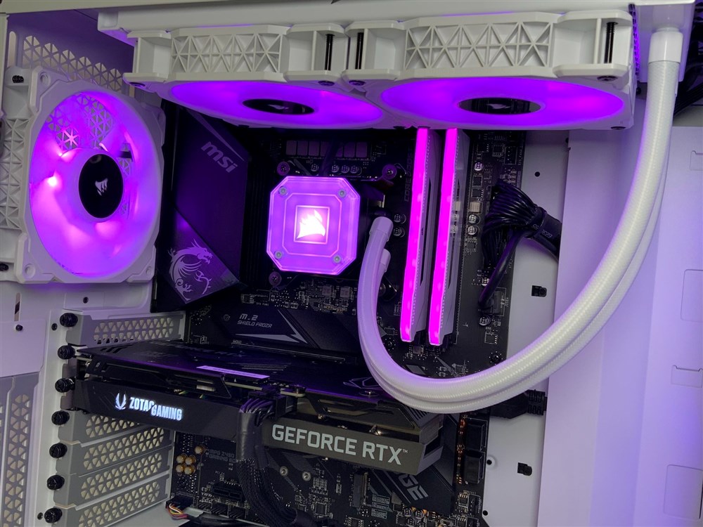 Water cooled pc - Micro Center Build