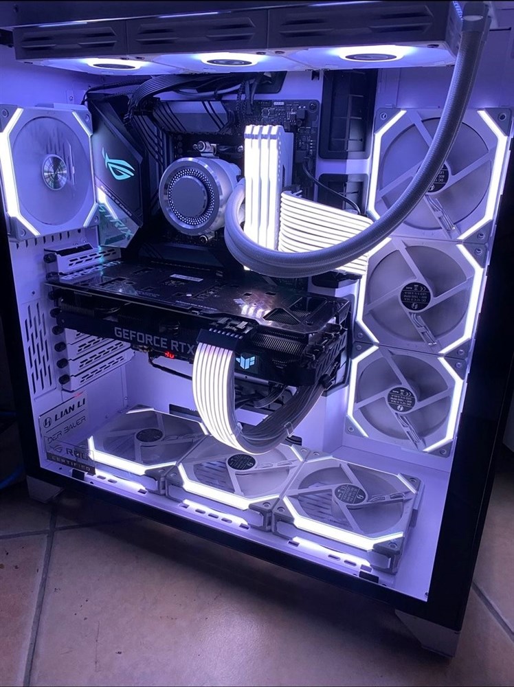 Bling Bling Lights - Micro Center Build