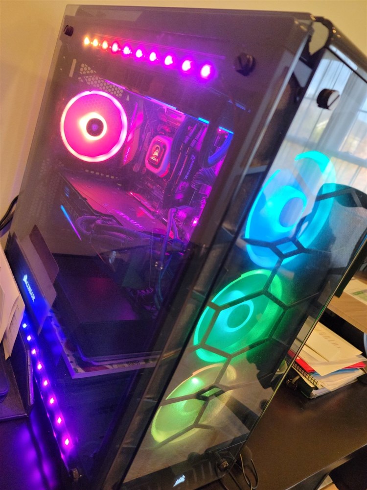 RGB Madness - Micro Center Build