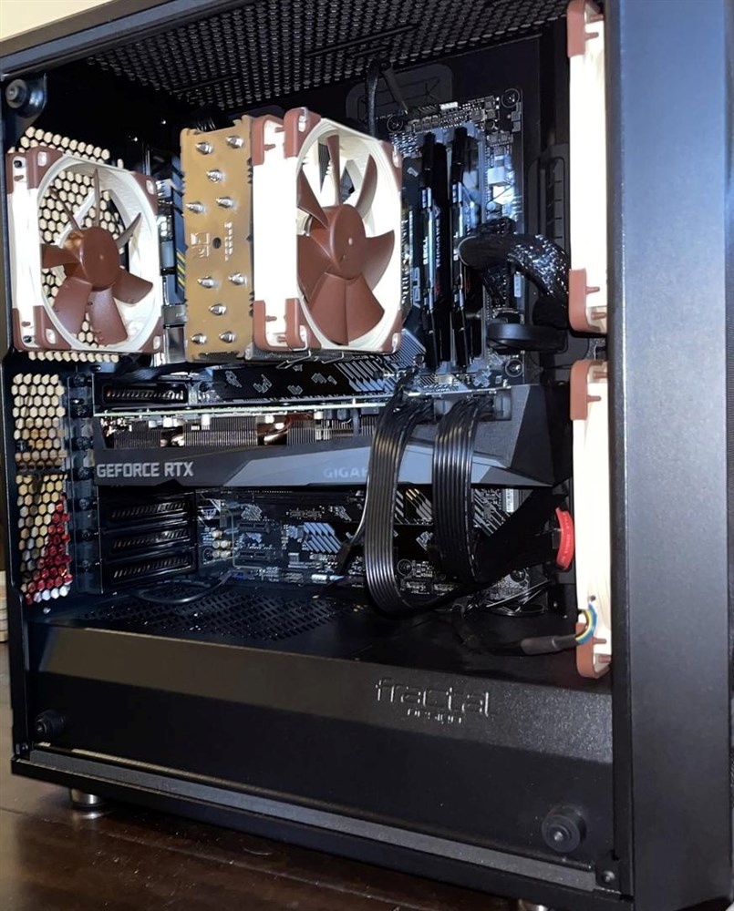 Clean Meshify Build - Micro Center Build