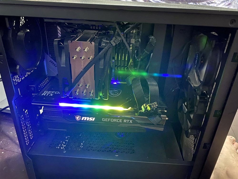 AMD 5600x RTX 3080 build - Micro Center Build