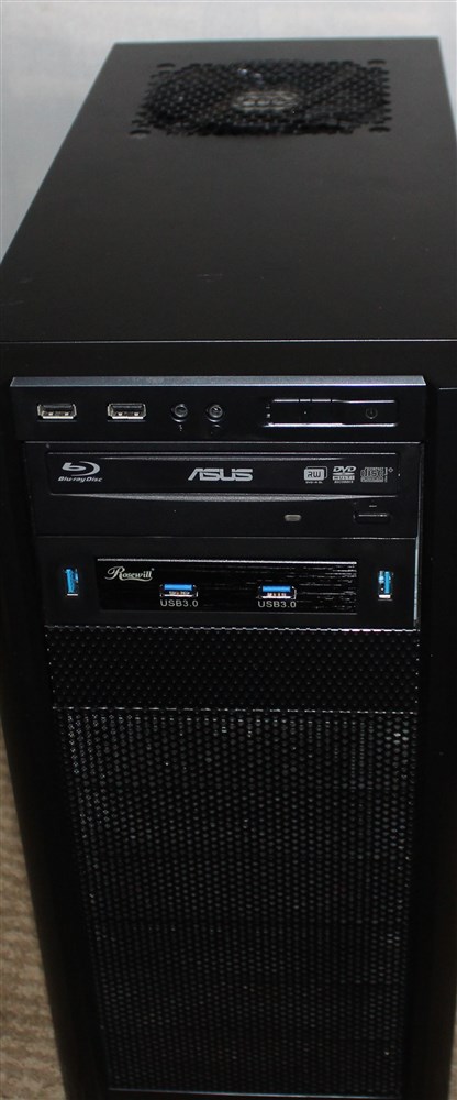 Flight simulator computer in progress - Micro Center Build