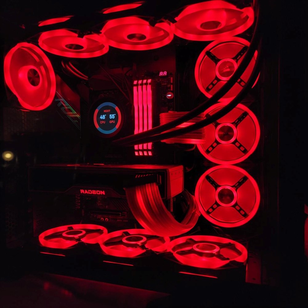 Red Vega - Micro Center Build