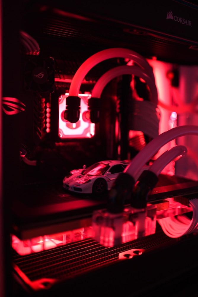 Ice Blue - Micro Center Build