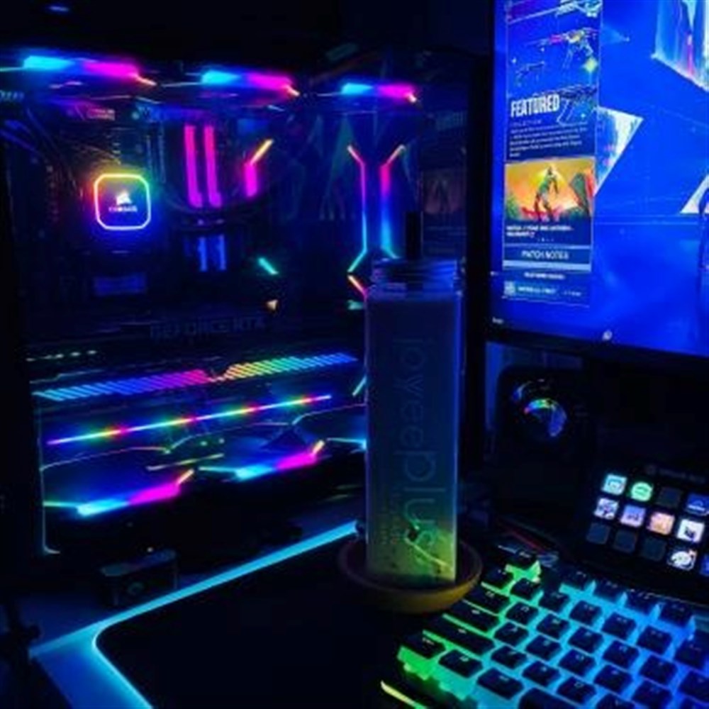 RGB Bubble - Micro Center Build