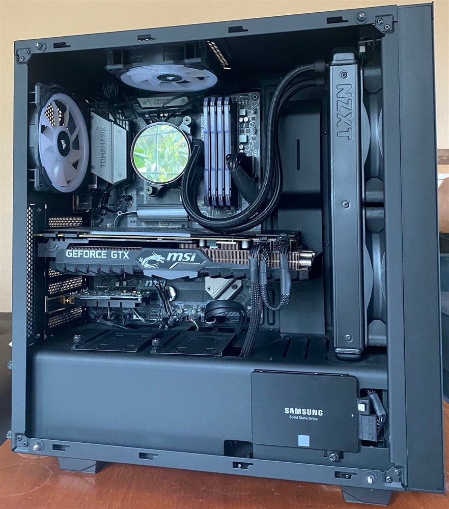 all black build very nice wow - Micro Center Build