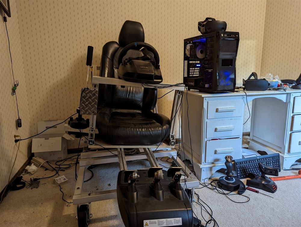 Racing Motion Sim Build Budget Edition - Micro Center Build