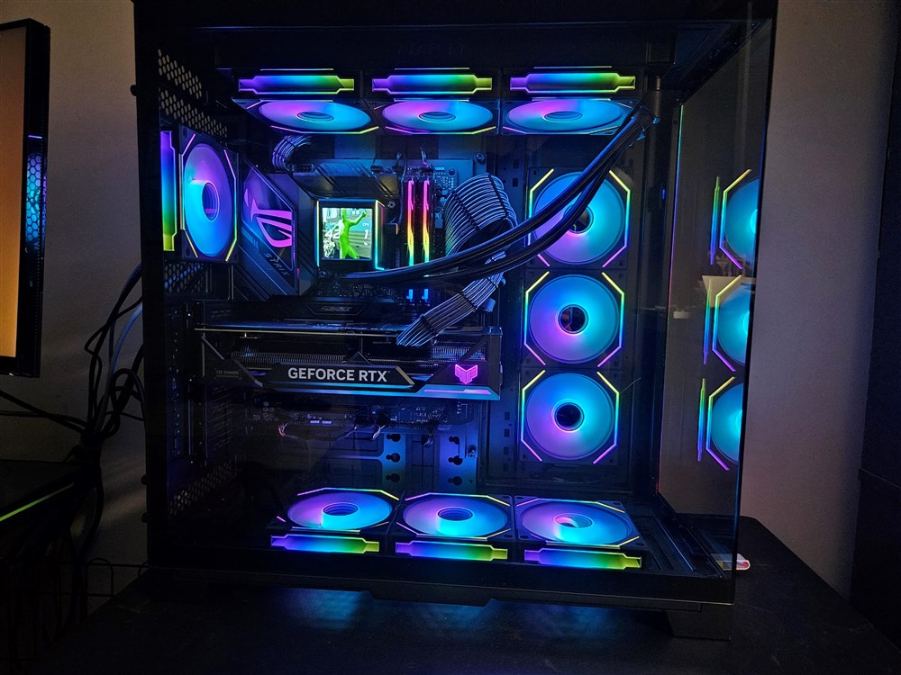 Lian Li and Asus Greenman PC - Micro Center Build