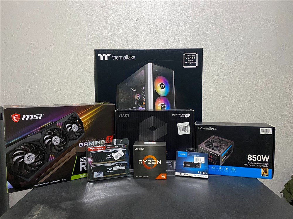 New Gaming PC - Micro Center Build