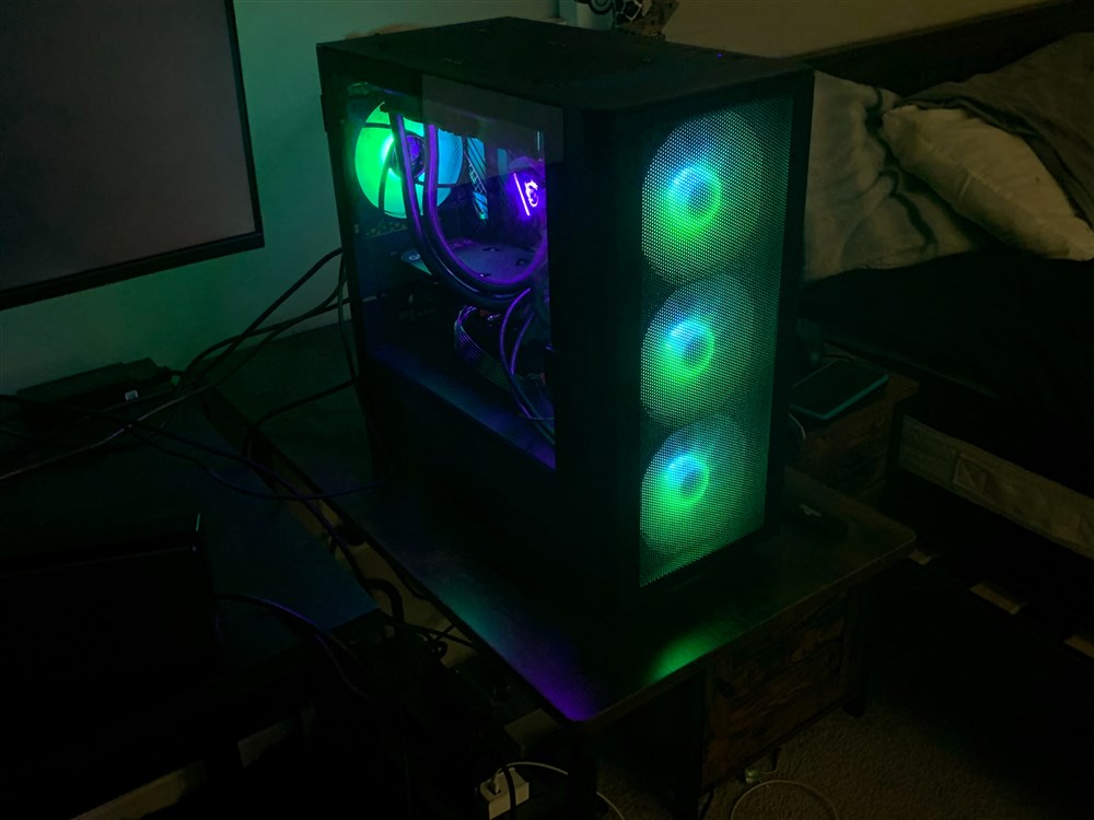 Awesome PC built by a 16 year old! RTX 4060 - Micro Center Build