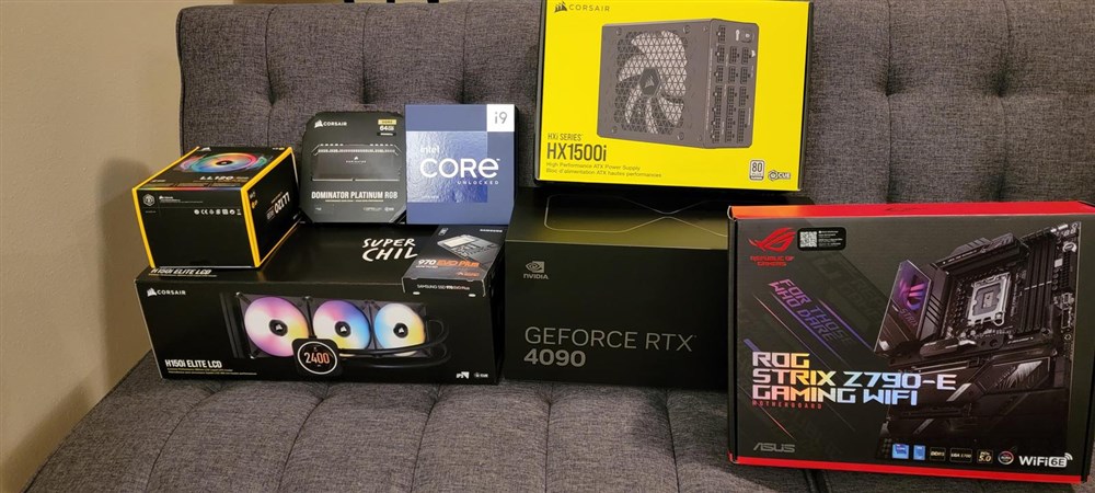 New i9 4090 Build - Micro Center Build