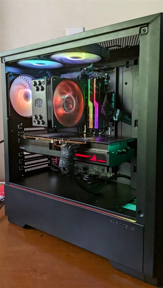 RGB Black Light - Micro Center Build