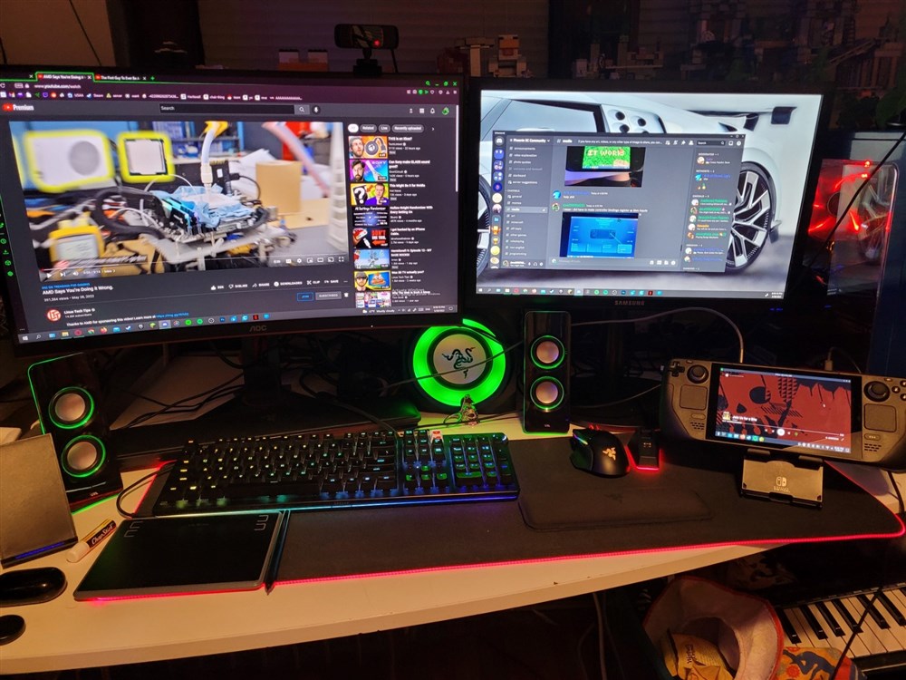 First Build - Too Much RGB - Micro Center Build