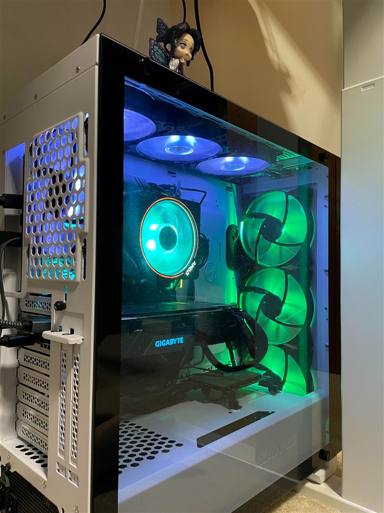 Second computer built. RGB Gaming Rig - Micro Center Build