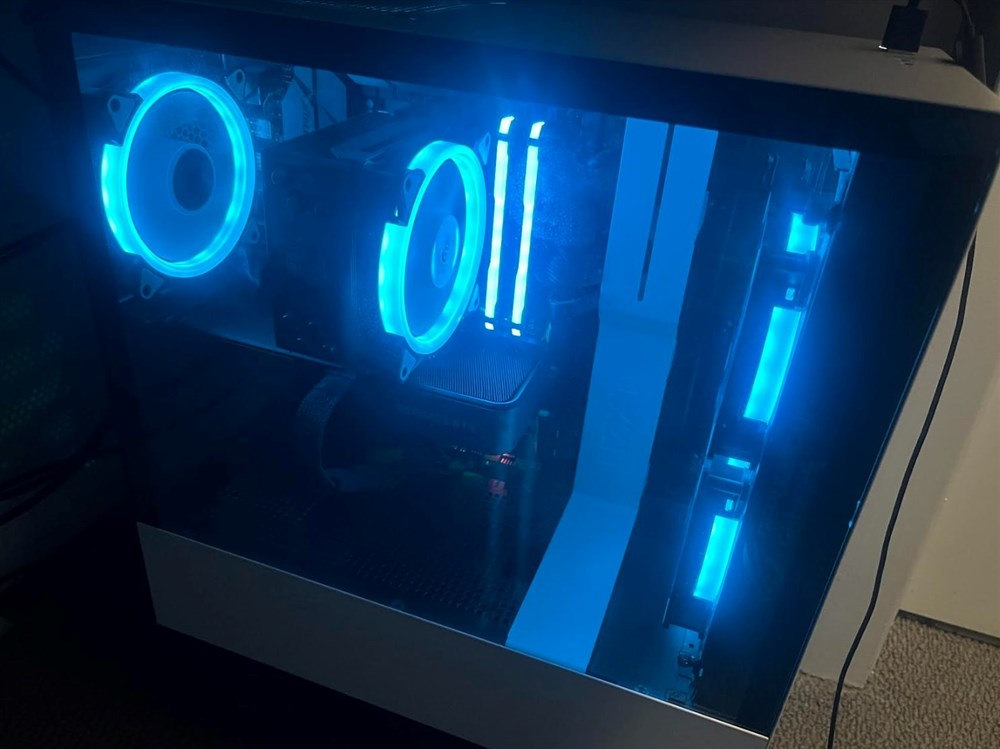The Blue AMD Upgrade Build - Micro Center Build