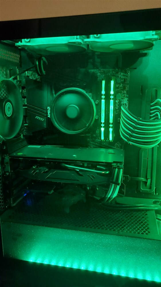 Mean Green Machine - Micro Center Build
