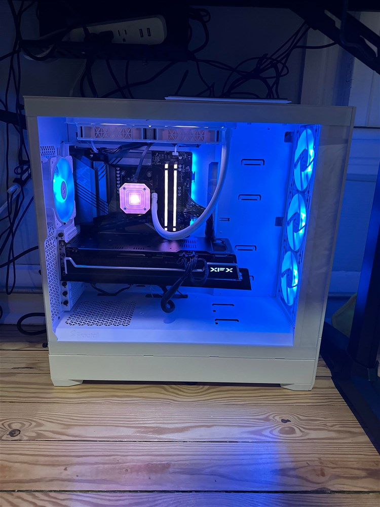 Built my first pc today - Micro Center Build