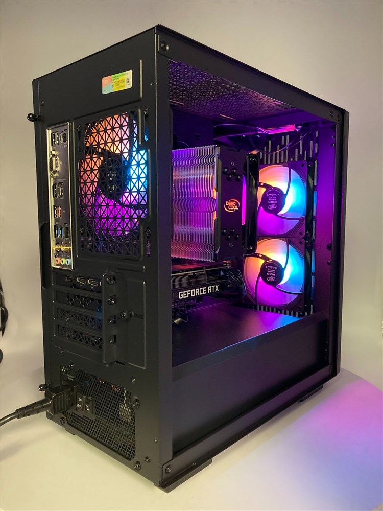 See through lights - Micro Center Build