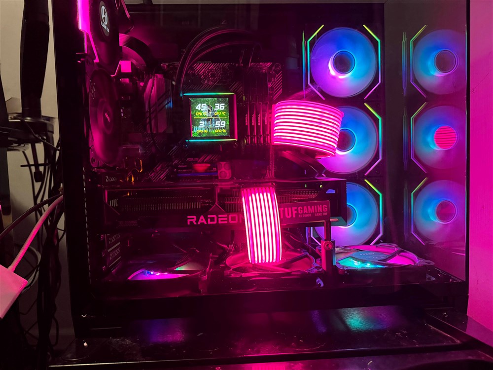 custom Lian LI build - Micro Center Build