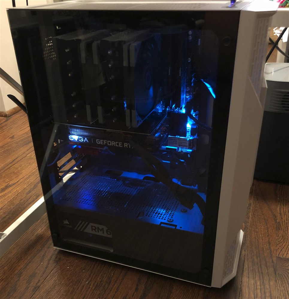 7700X EVGA GPU Spotlight build - Micro Center Build