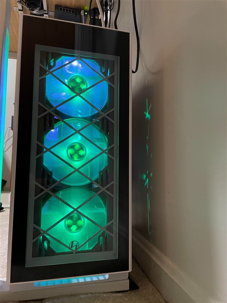 Second computer built. RGB Gaming Rig - Micro Center Build