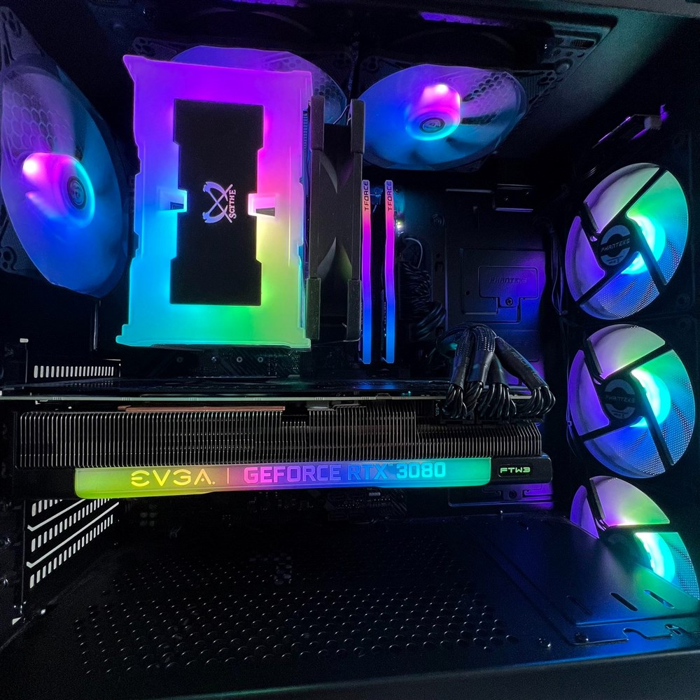 RGB Overkill - Micro Center Build